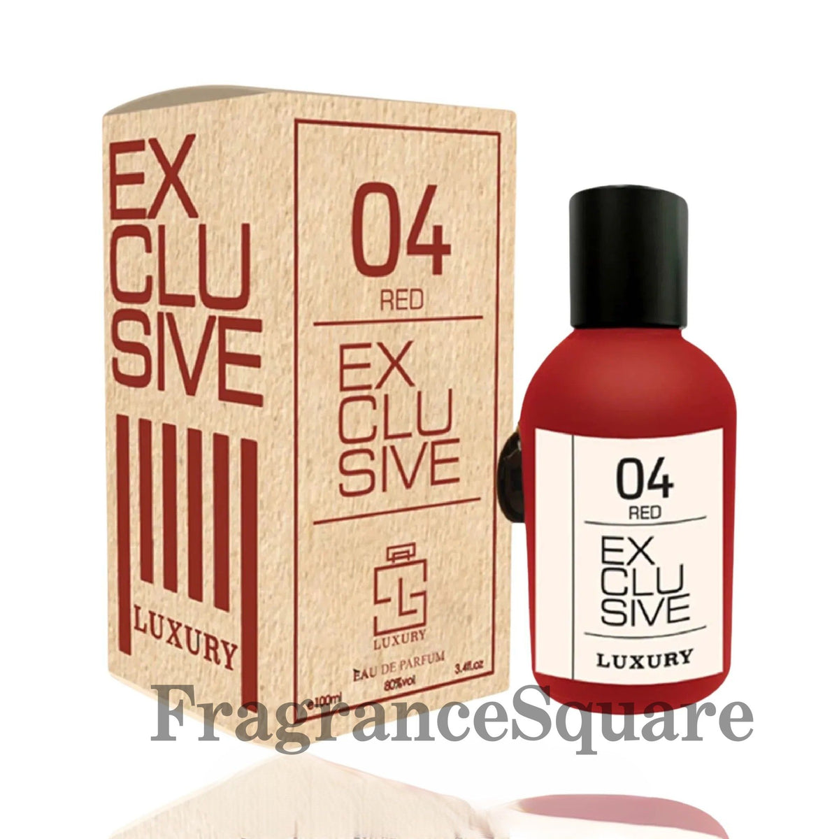 04 Red Exclusive Perfume 100ml | By Khalis – Fragrance Square