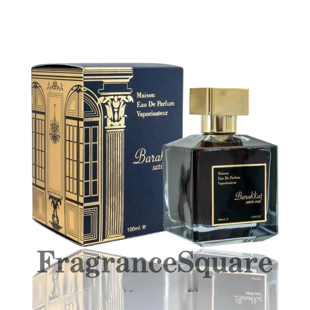 Barakkat Satin Oud | Eau De Perfume 100ml | by Fragrance World ...
