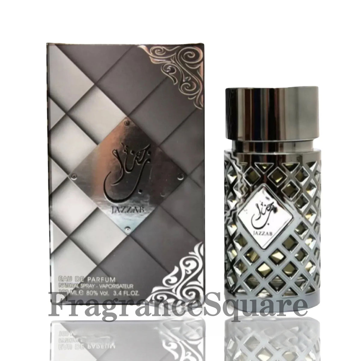 Jazzab Silver | Eau De Perfume 100ml | by Ard Al Zaafaran *Inspired By ...