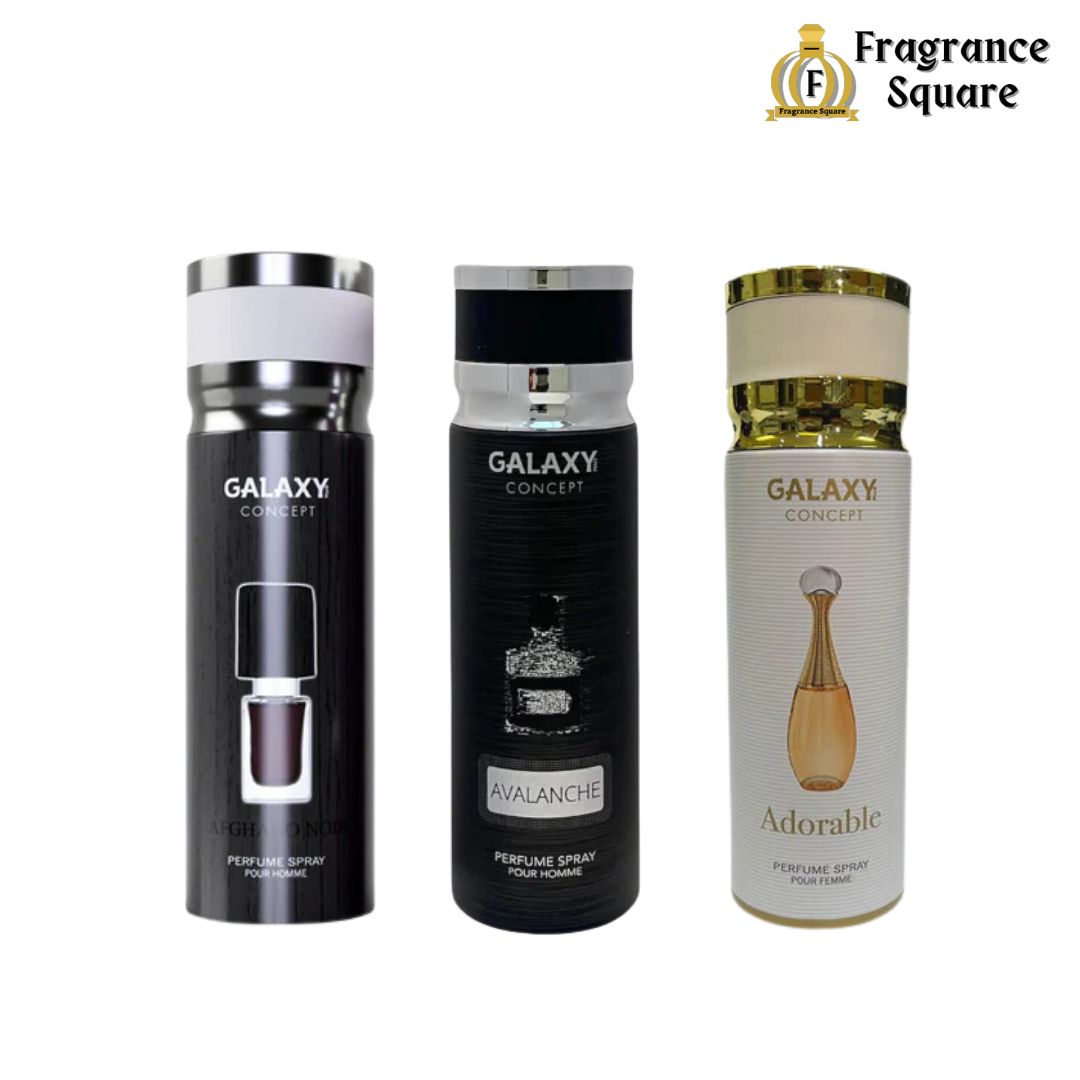 Galaxy Plus Concept Perfume Body Spray 3 Pcs Bundle – Fragrance Square