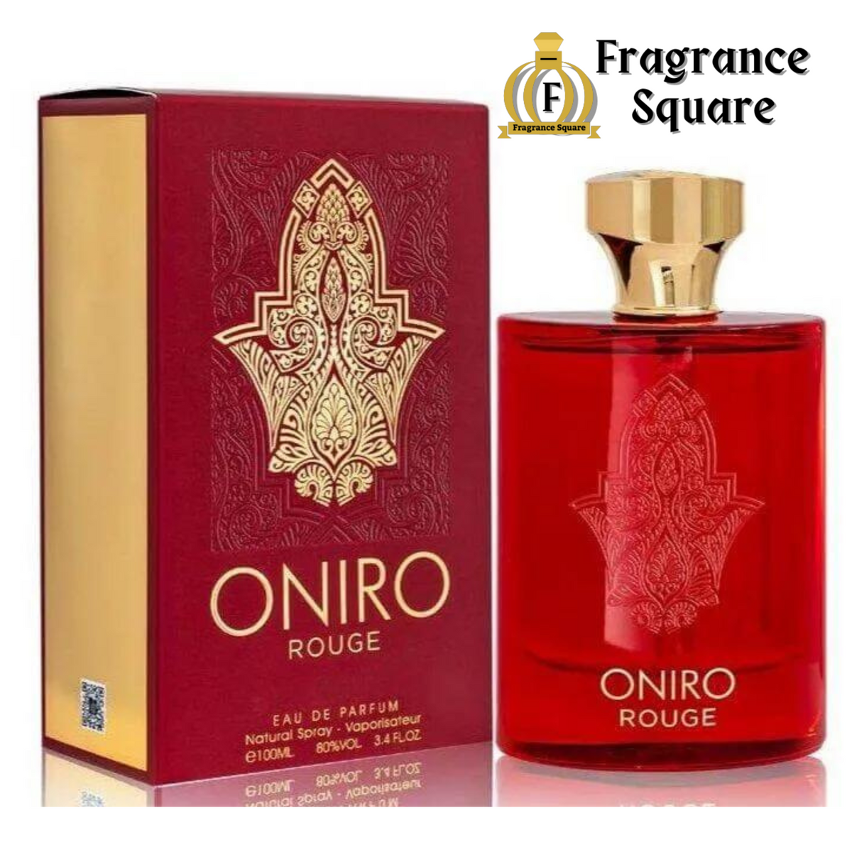 Oniro Rouge | Eau De Perfume 100ml | by Fragrance World – Fragrance Square