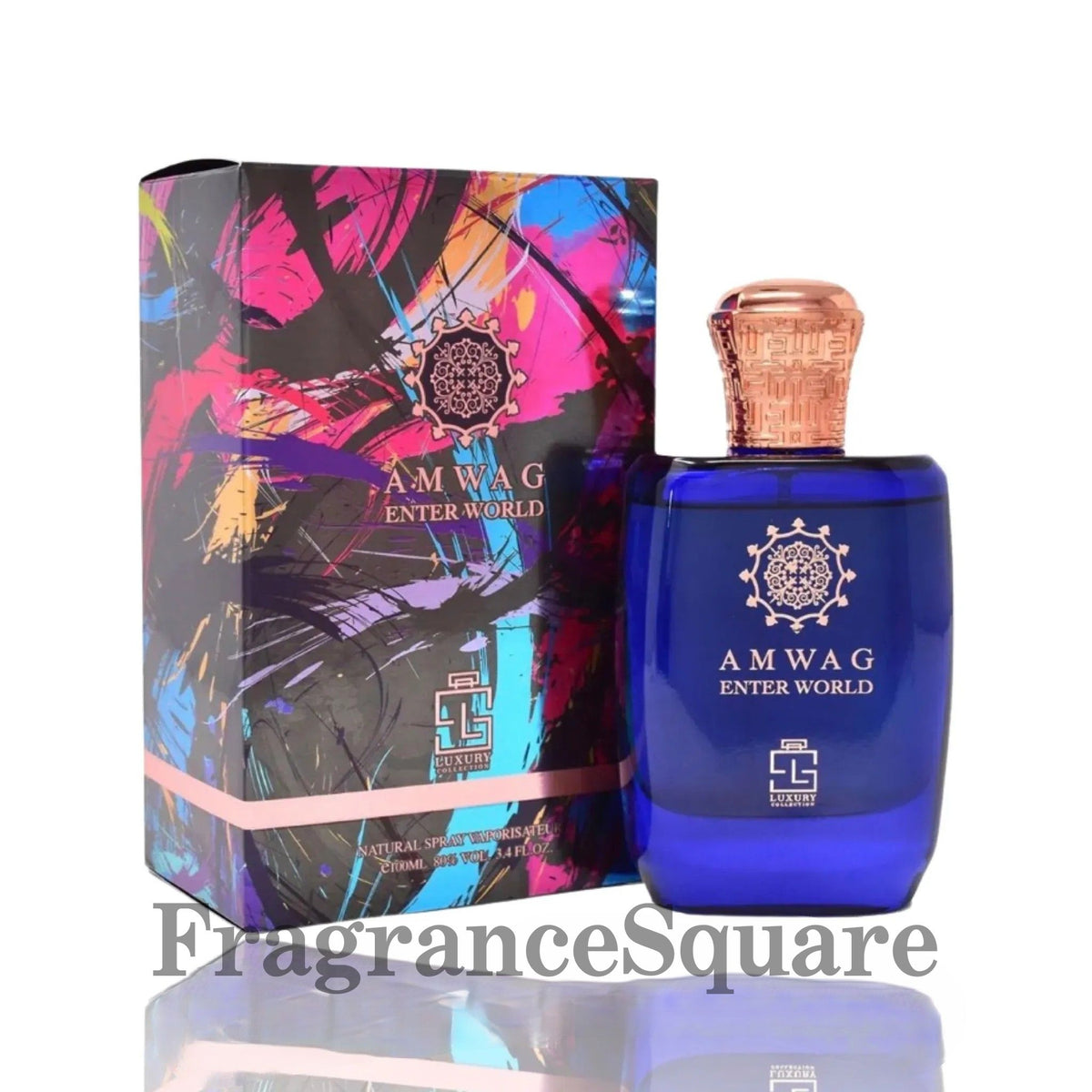 Amwag Enter World | Eau De Perfume 100ml | by Khalis – Fragrance Square