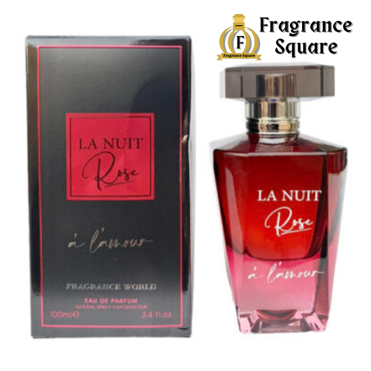 La Rose a l’amour | Eau De Parfume 100ml | by Fragrance World ...